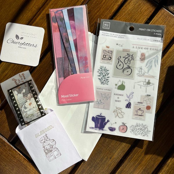 MU Print-on Sticker No. 204 Dried Bouquets - Etsy