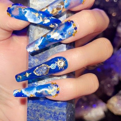 Teen Bubbles Powerpuff Girls Press on Nails Octi the Octopus ...