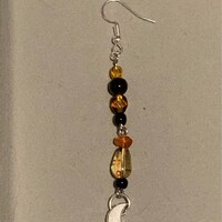 Spiral Star Clay Charm Necklaces, Earrings, Keyrings, Phone Charms and ...