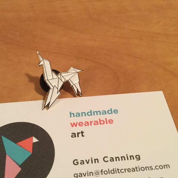 Bladerunner Enamel Pin,enamel Pin,origami Jewelry,bladerunner Pin ...