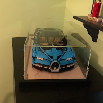 25l X 12w X 7h Inch Acrylic Display Case Showcase Box Cabinet Organizer ...