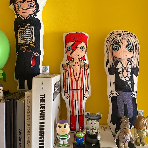 Jareth Goblin King Dolls - David Bowie - Gift - Labyrinth Movie - Babe ...