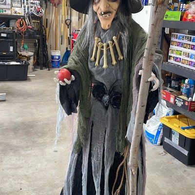 Scary Halloween Mask Gory Killer Zombie Bloody Girl Woman Adult Costume ...