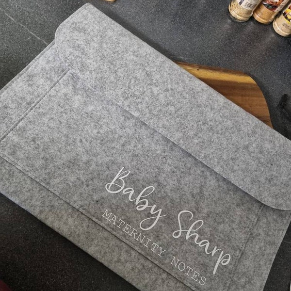 Personalised IVF Maternity Notes Folder / Personalised Pregnancy Notes ...