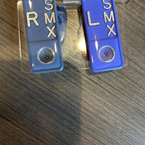 Oil Spill X-ray Markers Fun Xray Markers With Initials Abstract X-ray ...