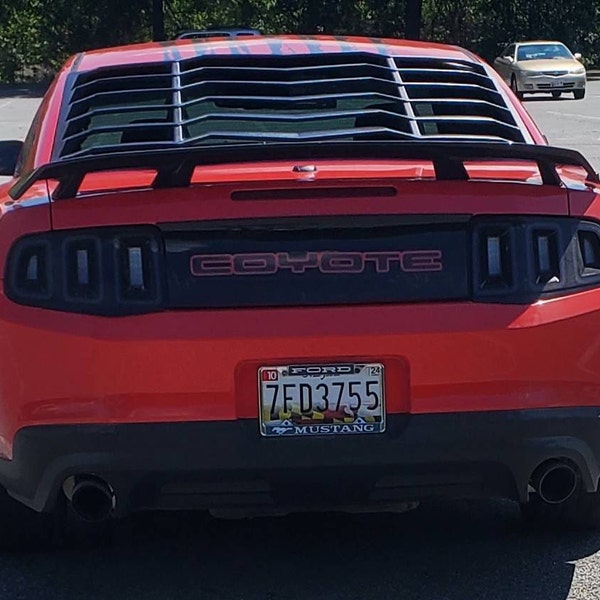 Mustang GT 2 Tone "custom Text" Decklid Decal - Etsy