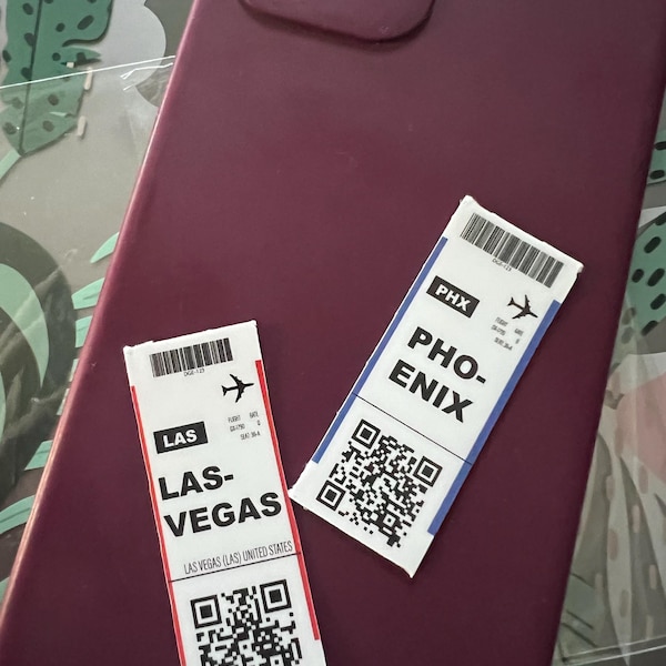 Mexico City Plane Ticket Sticker,travel Sticker,mex Decal,boarding Pass ...