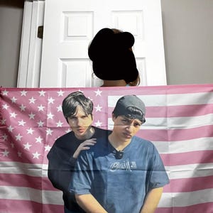 Caseoh American FREE TRACKED SHIPPING Flag Wall Tapestry/twitch Stream ...