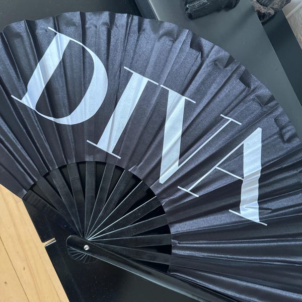 Neon Shade Fan / Drag Fan / Clack Fan / Festivals / Drag Queen - Etsy