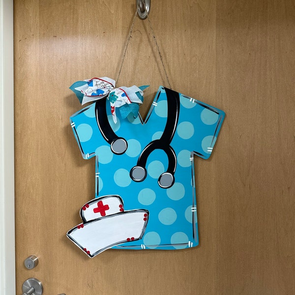 Nurse Door Hanger | Nurse | Nursing | RN | Nurse Decor | Nurse ...