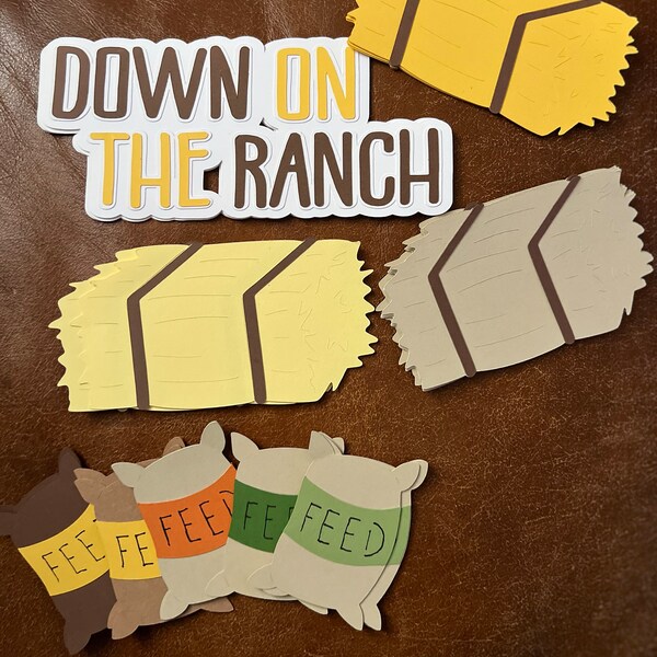 10 Piece Back to School Die Cut Set, School Die Cuts, Grade School ...