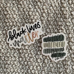 Christian Sticker | the Lord Will Fulfill His Purposes for Me Psalm 138 ...