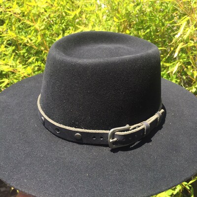 Snakeskin Hatband Cowboy Wasteland Cosplay Python Leather Hat Band ...