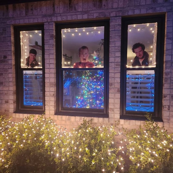 Kevin Mccallister Window Cling Home Alone Christmas Sticker - 15 X 15 ...