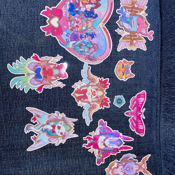 Dokiwatch Stickers! | Juno, Widow, Freja, Kiriko, Brigitte and D.va ...