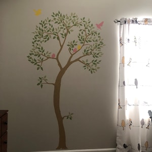 Tree Stencil Pack Large Tree Stencils Wall Stencils Wall Decor Mural ...