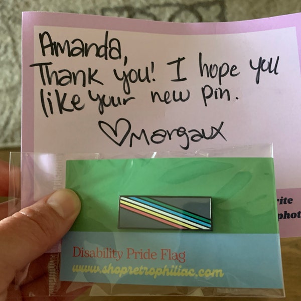 Disability Pride Flag 1.5 Inch SMALL SIZE PIN Enamel Pin - Etsy