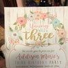Editable Three is so Sweet Birthday Invitation, 3rd Birthday Party ...