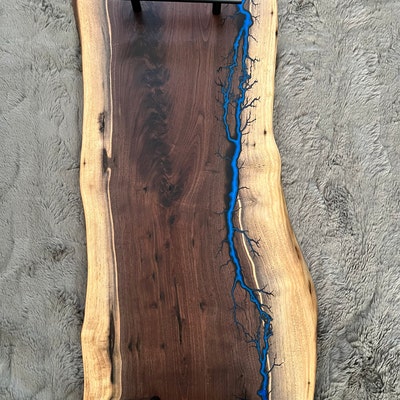 Walnut Live Edge Personalized Cutting Boards Make Your Own - Etsy