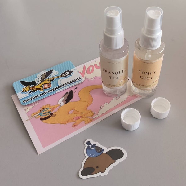 Stinky Furry Fursuit Spray Rainbow Collection - Etsy