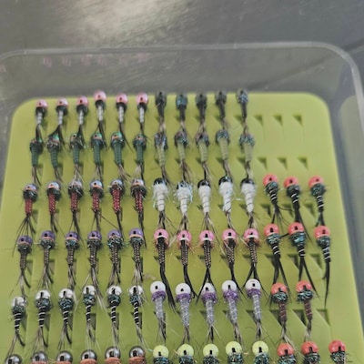 MAY FLY Realistic Mayfly Size 12 Fly Fishing Fishing Lure Yellow - Etsy