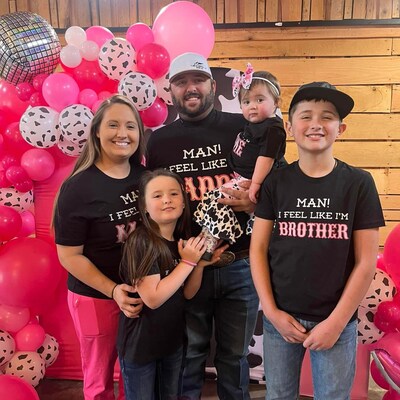 Baby Cow Gender Reveal Shirt Cow Baby Shower Shirt Farm Animal Gender ...