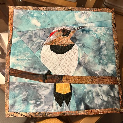 Bald Eagle Fppanimals of Strengthnorth Americapaper Piecing Quilt Block ...