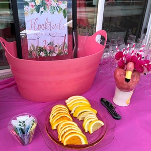 Oh So Sweet Sign Enjoy a Treat Printable Peach Baby Shower | Etsy