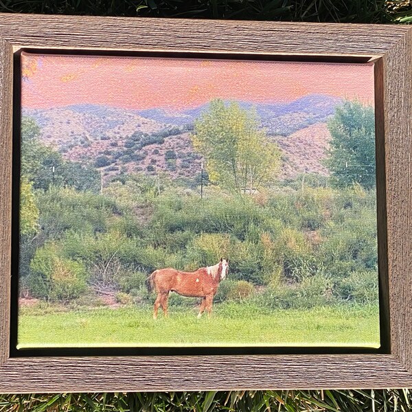 1-1/2" Deep Rustic Wooden Floating Frames for Canvas & Cradled Wood ...