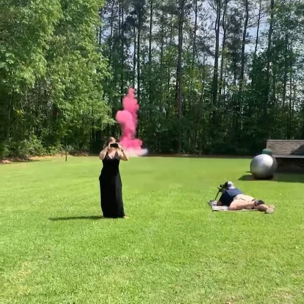 Powder Confetti Shooting Target Gender Reveal, Skeet Shooting Targets ...