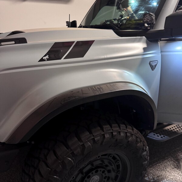 2024-2025 Ford Ranger Raptor Grill Letters Outlines - Vinyl Decals ...