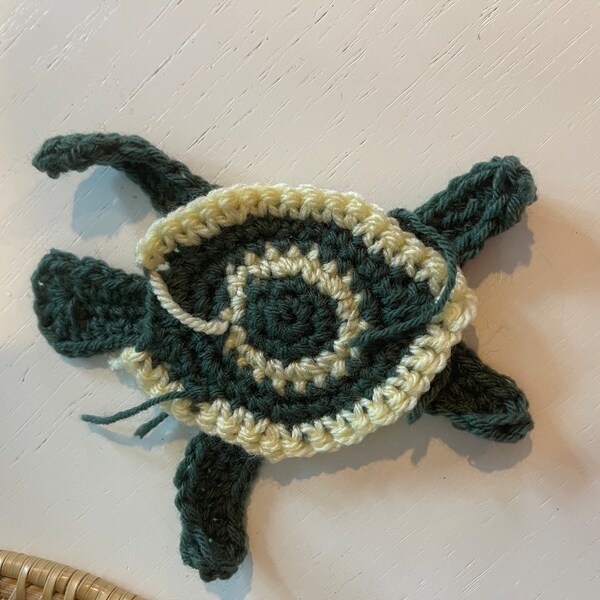 Baby Sea Turtle Applique CROCHET PATTERN Digital PDF File Download - Etsy