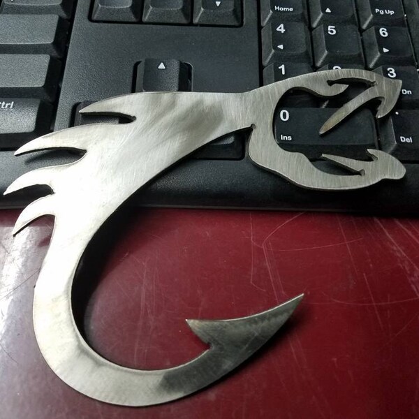 Fish Skeleton DXF and SVG Files ~ Plasma Cutting Water Jet Laser ...