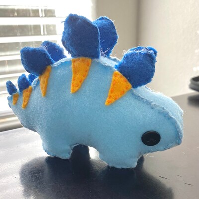 PDF Pattern Felt Stegosaurus Dinosaur Plush - Etsy