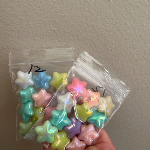 10pc 8 Ball Beads, Kandi Beads 12mm, 4mm Hole, Number 8 Bead, Acrylic ...