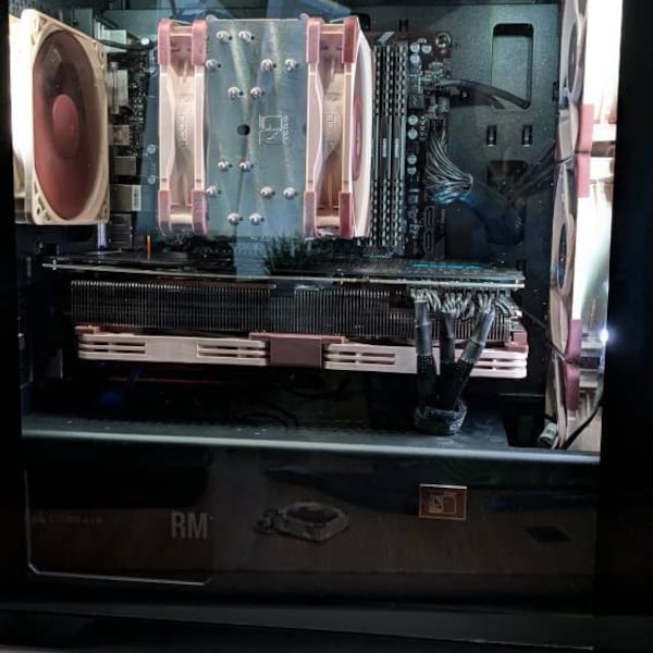 MSI Suprim X RTX 4090 Video Card Fan Shroud Deshroud 120mm Fan Bracket ...