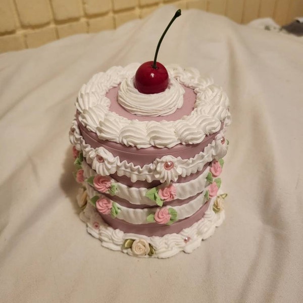 4 Layer Fake Cake Jewelry Box - Etsy