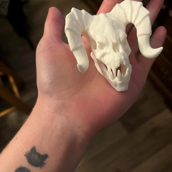 Deathclaw Skull - Fallout Prop, Gamer Decor, Unique Geek/nerd Gift Many ...