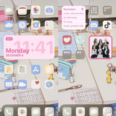 Cute Hand-drawn iPhone App Icon Set ios & Android - Etsy