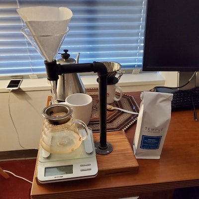 Industrial Coffee Iron Pipe Pour Over Coffee Maker - Etsy