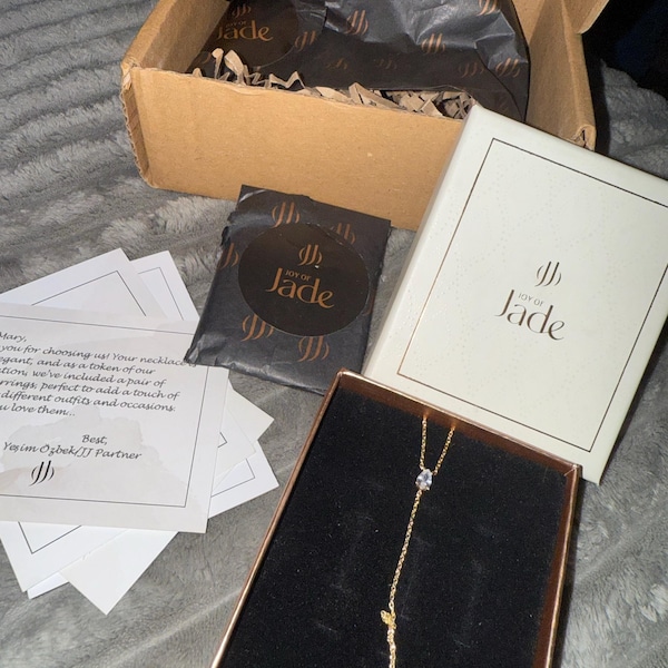 ARZU | Dainty Diamond Lariat Necklace, 2 Diamond Drop Y Necklace ...