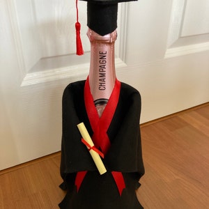 Graduation Bottle Cover Set. Grad Gift for Him / Grad Gift for Her ...