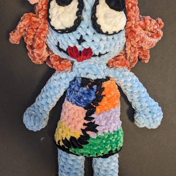 2in1 PDF PATTERN Crochet Halloween Doll, Crochet Creepy Spooky Pattern ...