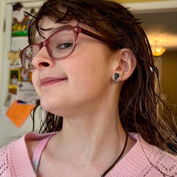 Mothman Earrings, Cryptid Earrings, Unique Earrings, Trendy Jewelry ...