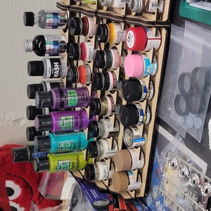 40 Bottle Alcohol Ink Modular Paint Rack - Etsy