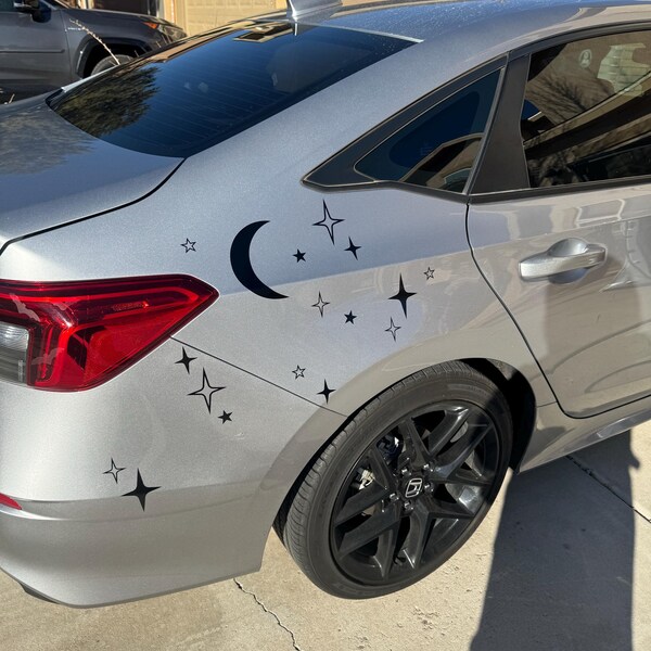 Butterfly Flourish Car Decal, Car Livery, Flower Decals, New Car Gift ...