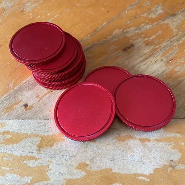 Coin Blank - Anodized Aluminum Coin Blank - Reed Edge Coin Blank ...