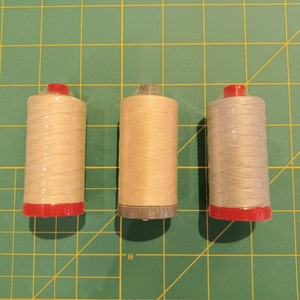 Aurifil Quilt in a Day Neutrals Eleanor Burns Mako Cotton 50 Weight Wt ...