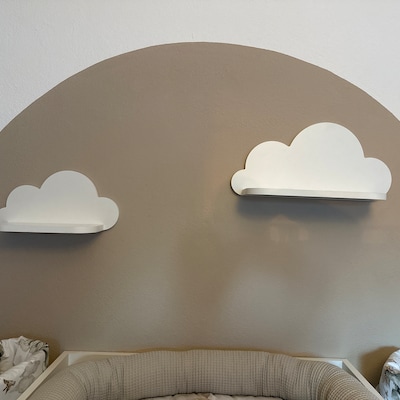 Cloud Bookcase, Children Bookcase, Cloud Book Caddy for Kids, Book ...