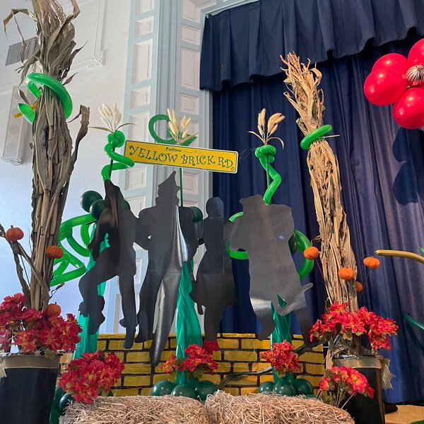 Life Size Wizard of Oz Silhouette Stencil Template Woodworking 4ft, 5ft ...